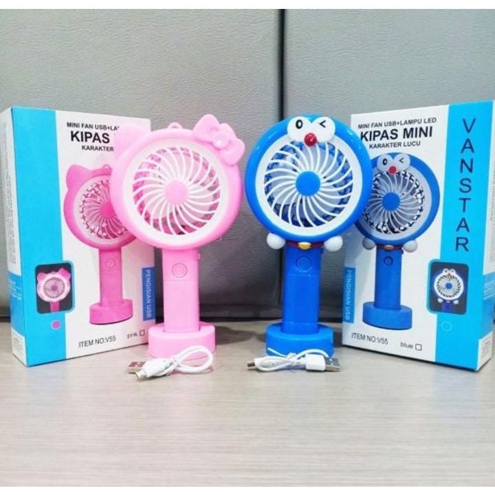 Jual Kipas Mini Karakter / Mini Fan USB LED / Kipas Vanstar / KIPAS ...