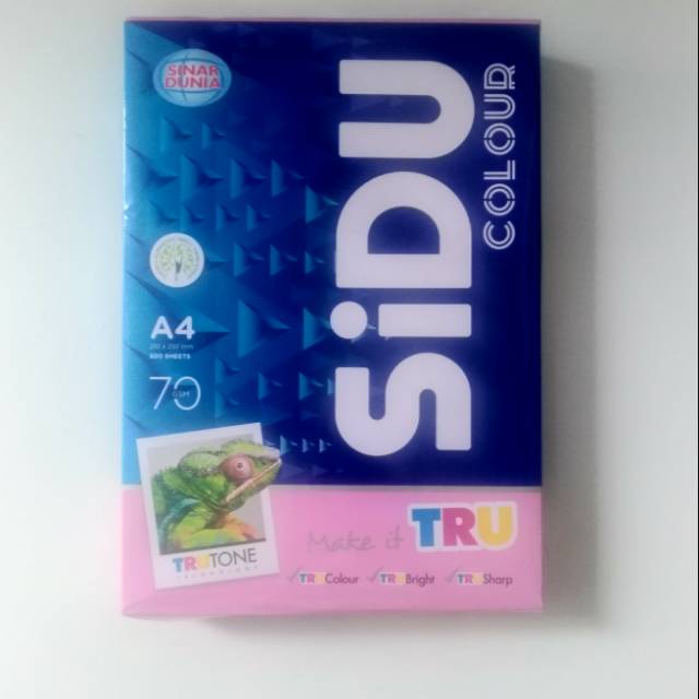 Jual Kertas Hvs A4 pink / Kertas sidu pink / Hvs pink sinar dunia ...