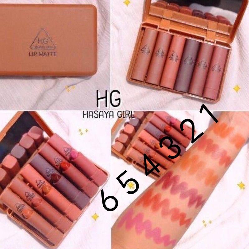 Jual LIPSTIK BATANGAN MATTE HG(hasaya girl) | Shopee Indonesia