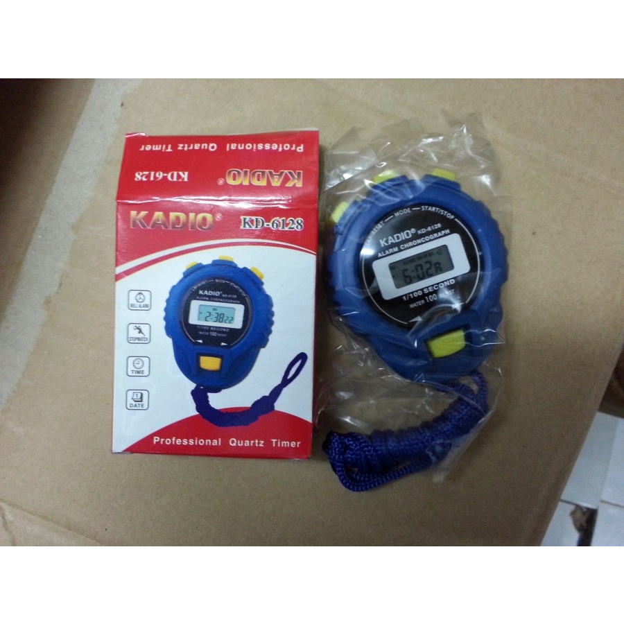 Jual Stopwatch Kadio LAYAR DIGITAL KD - 6128 | Shopee Indonesia