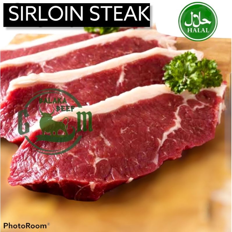 Jual Daging Sirloin Steak potongan steak | Shopee Indonesia