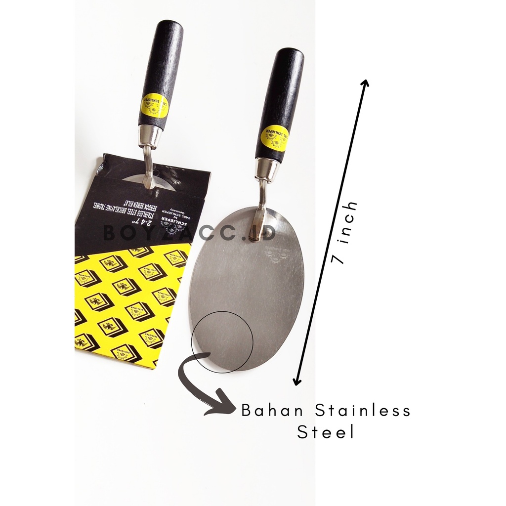 Jual SENDOK SEMEN TEMBOK OVAL MERK SCHLIEPER TOOLS TERBAIK ORIGINAL[COD ...