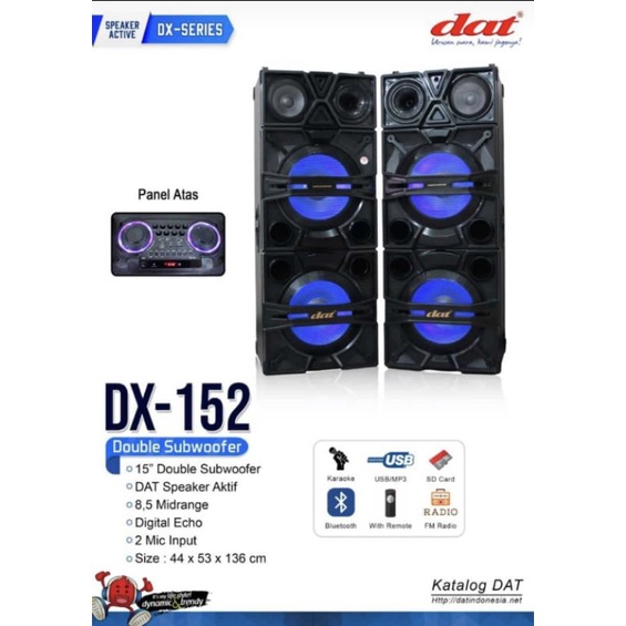 Jual Speker DAT DX-152 (15in) | Shopee Indonesia