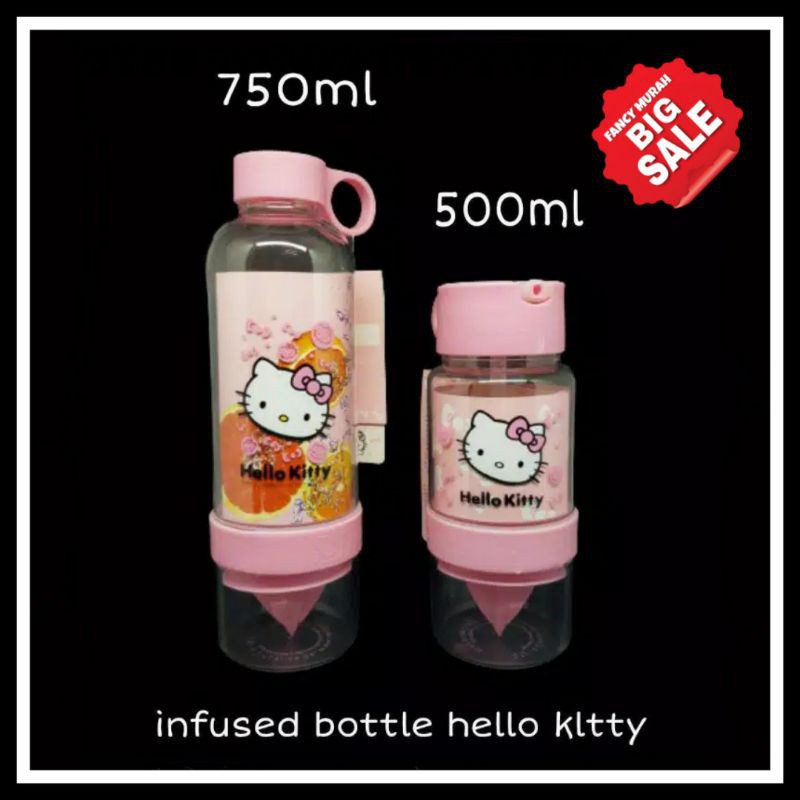 Jual (SALE) BOTOL MINUM HELLO KITTY CITRUS ZINGER INFUSED WATER BOTTLE ...