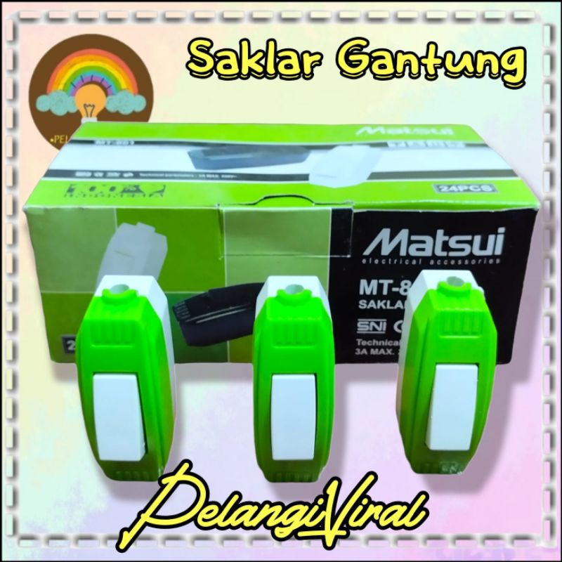 Jual Saklar Gantung/ Saklar Gangung Matsui/ Saklar Gantung | Shopee ...