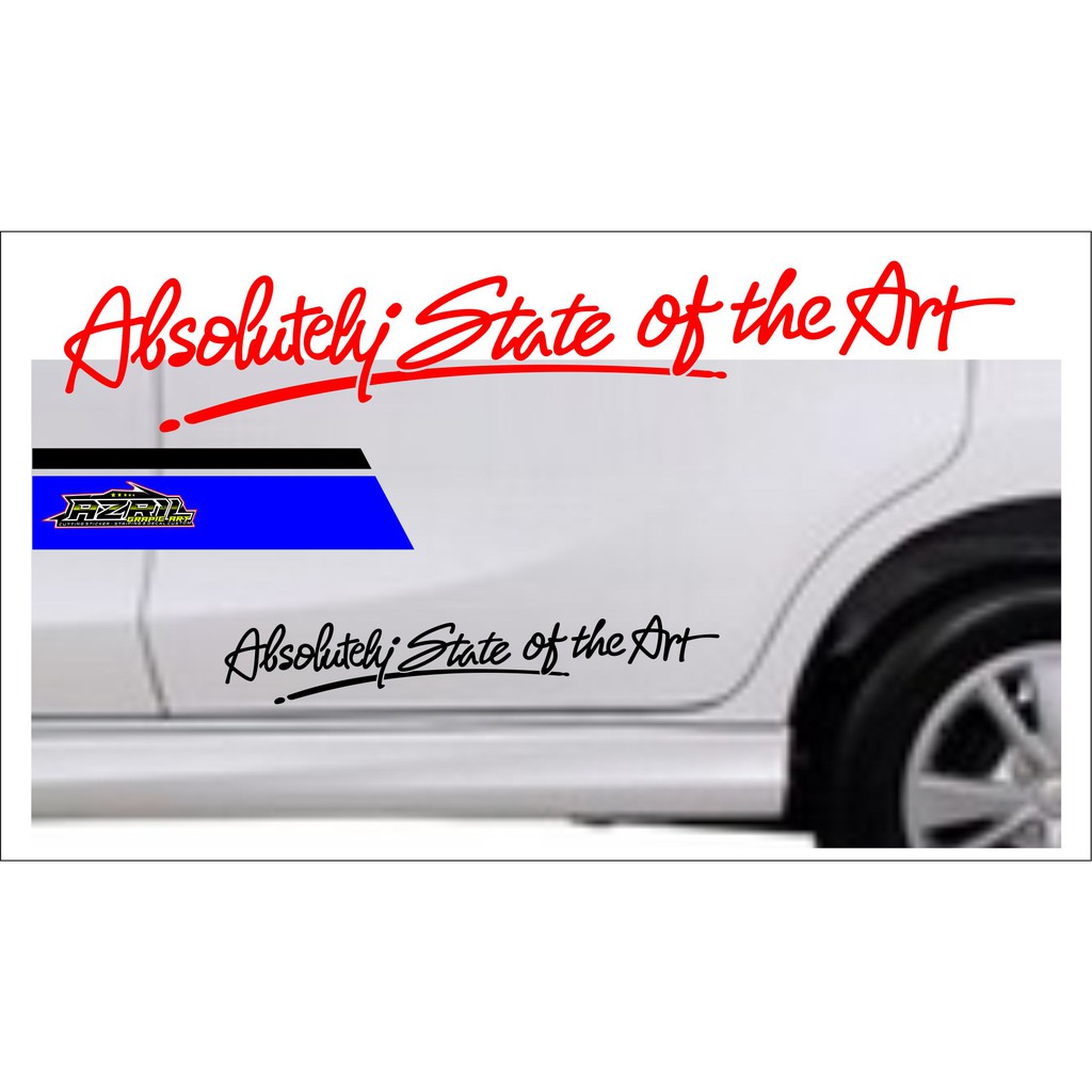 Jual Sticker stiker Absolute State Of The Art | Shopee Indonesia