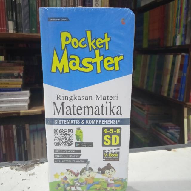 Jual Buku pocket master ringkasan materi matematika untuk sd kelas 456 | Shopee Indonesia