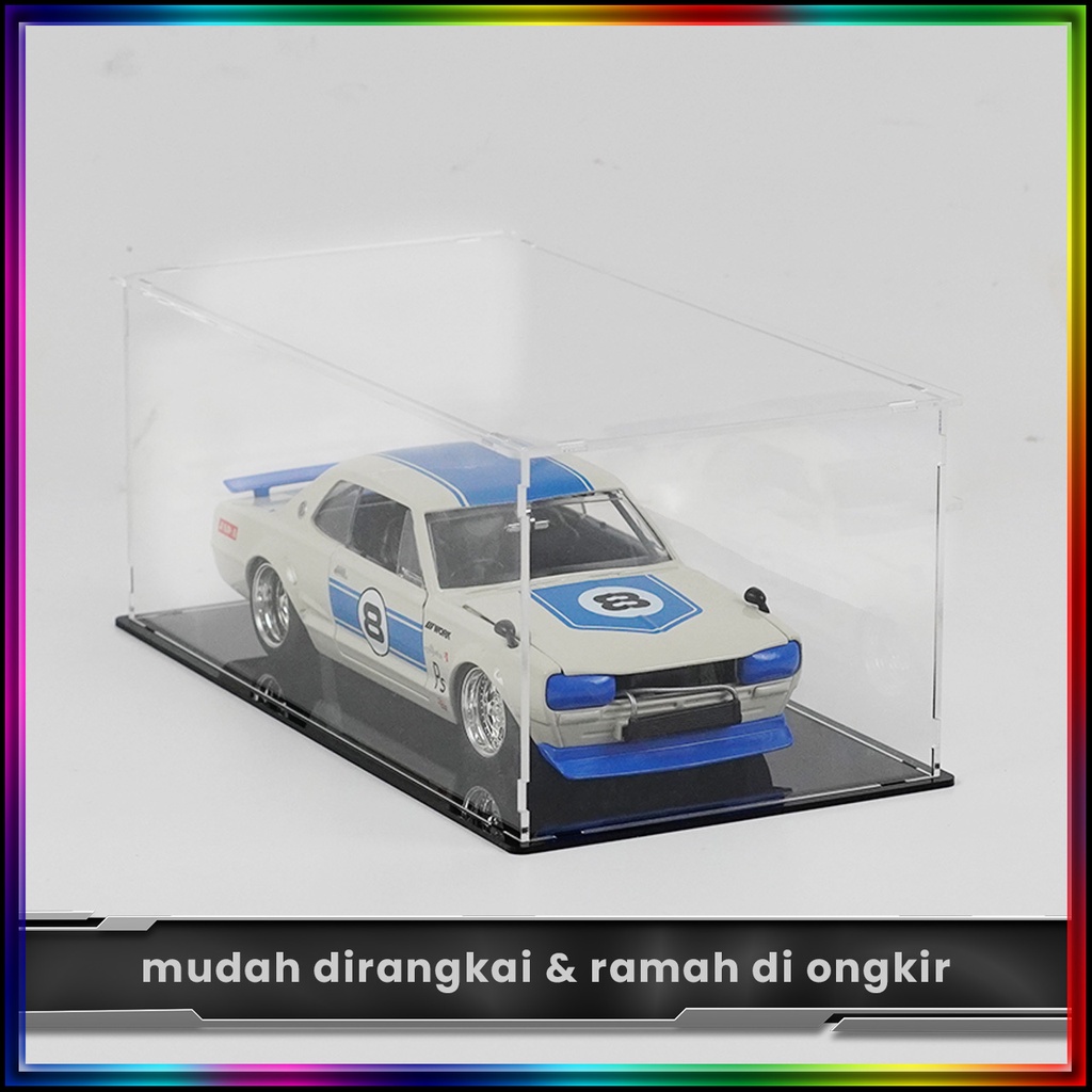 Jual Box Diecast Akrilik Model Lepasan Standard Edition Skala 1:24 ...