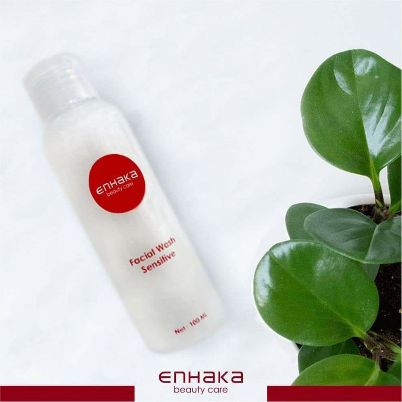 Jual Facial Wash Sensitive Enhaka | Shopee Indonesia