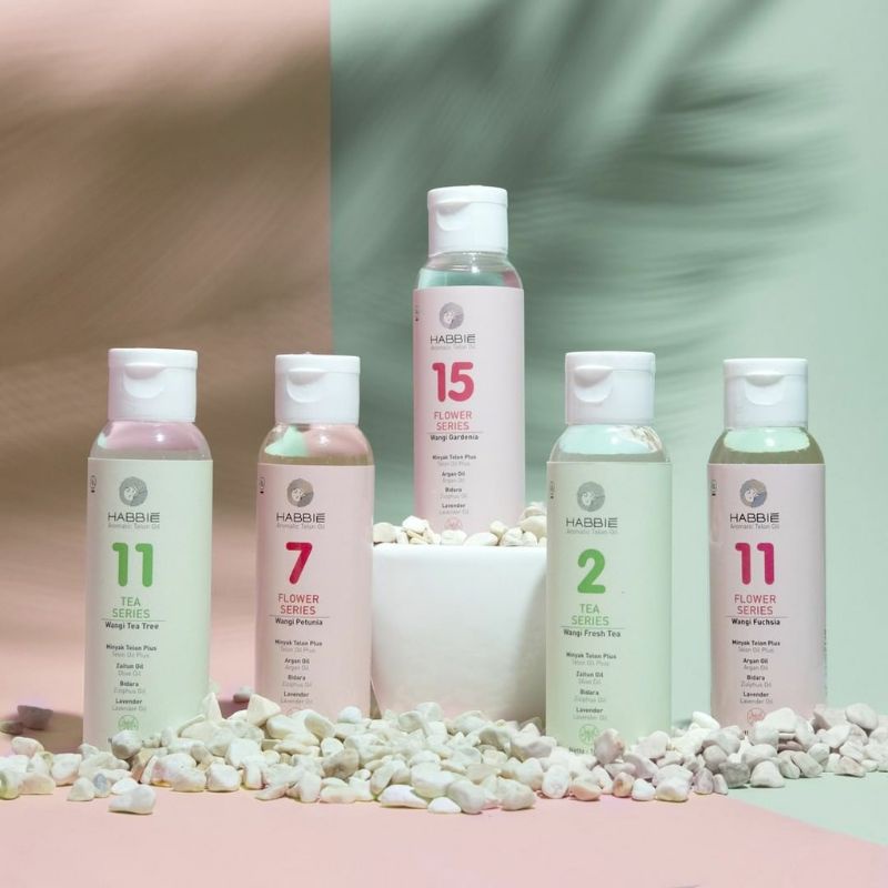 Jual Habbie Aromatic Telon Tea and Flower Series 100ml | Shopee Indonesia