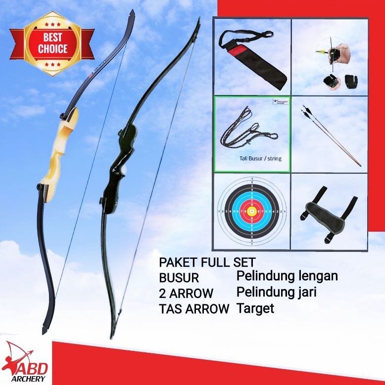 Jual FULL SET BUSUR PANAH PEMULA DEWASA | Shopee Indonesia