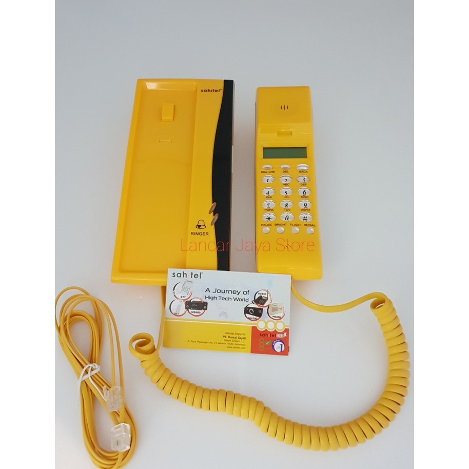 Jual Telepon Gantung dinding / Telepon Rumah Tembok Praktis Sahitel S35 ...
