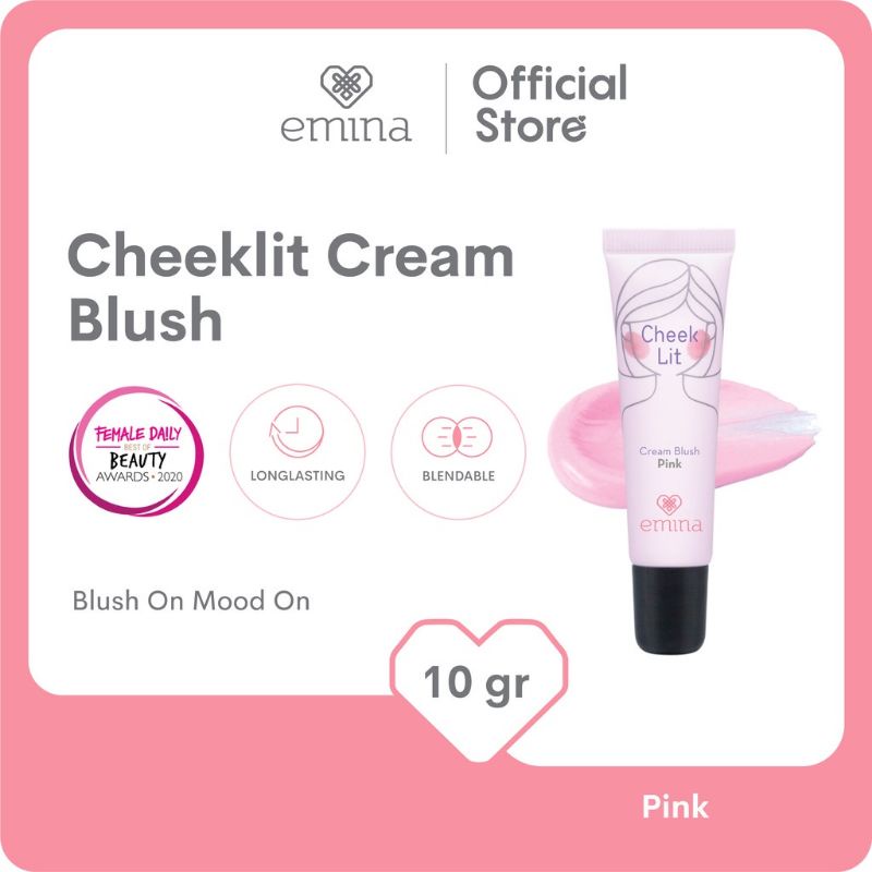 Jual Emina Cheek Lit Series | BlushOn Stick | Highlighter | Blush On ...