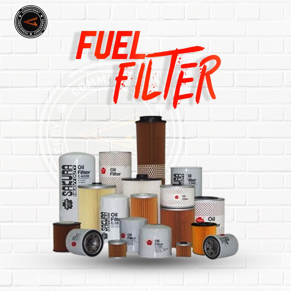 Jual Sakura Fuel Filter EF-2702 / EF2702/ Sakura Filter Oli Hitachi ...
