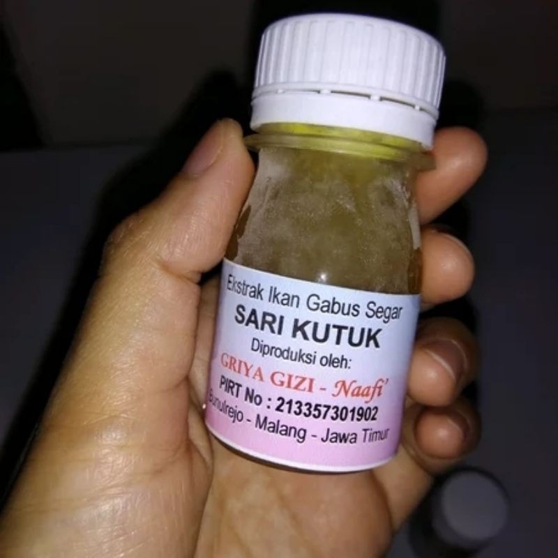 Jual Sari ikan kutuk/ikan gabus/ikan aruan tinggi protein tinggi ...
