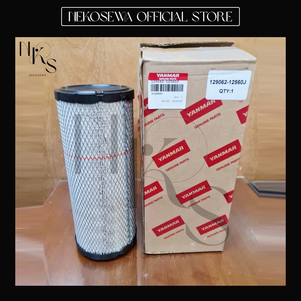 Jual YANMAR AIR FILTER 4TNV88 129062-12560J(G)/ 12906212560J | Shopee ...
