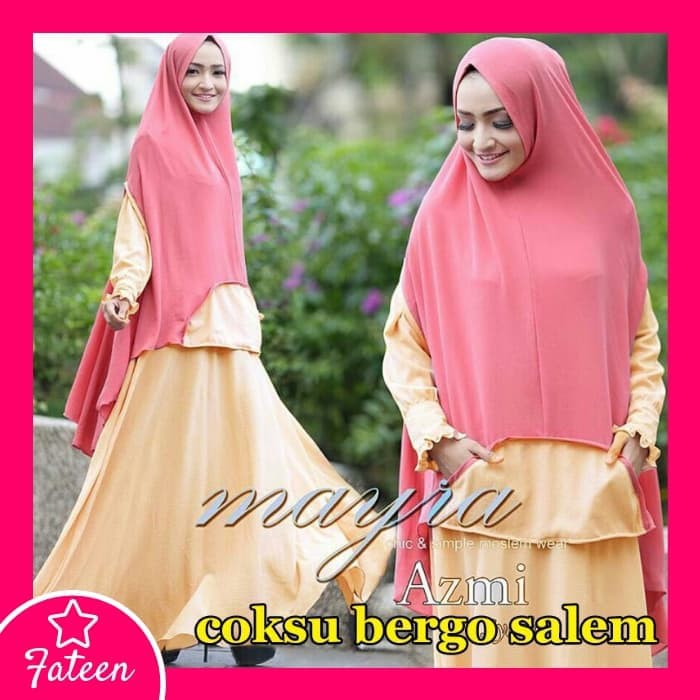 Jual Baju Gamis Set Syari 315- Gamis Syari Terbaru 315 - Coksu Diskon ...