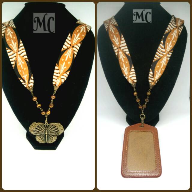 Jual Kalung batik kupu/ID card | Shopee Indonesia