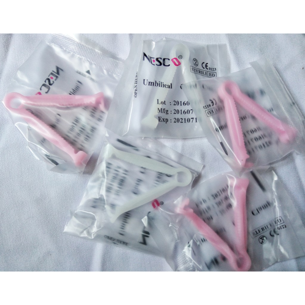 Jual PRODUK TERBAIK!! UMBILICAL CORD CLAMP NESCO / ALAT STERIL PENJEPIT ...