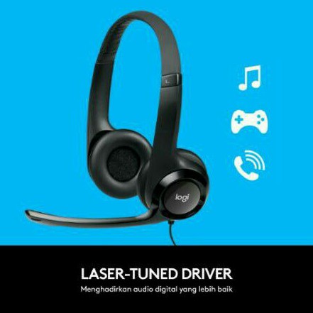 Jual Logitech H390 USB Headset | Shopee Indonesia