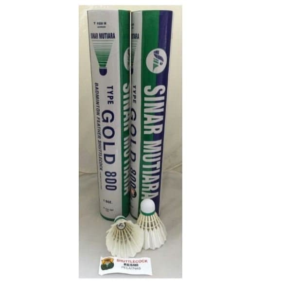 Jual SHUTTLECOCK BADMINTON SINAR MUTIARA ORIGINAL RESMI PBSI ISI 12 ( 1 ...