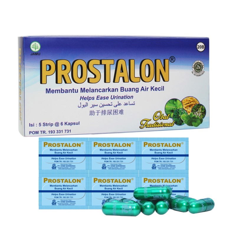 Jual Dami Sariwana Prostalon (5 Strip @6 Kapsul) | Shopee Indonesia