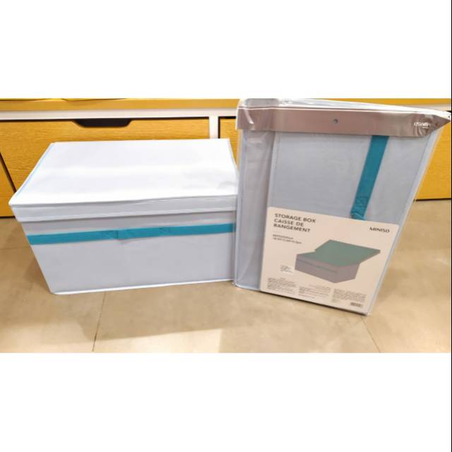 Jual MINISO Storage box caisse de rangement | Shopee Indonesia