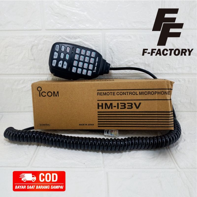 Jual Extramic Extra mic Rig Icom HM-133V. Made in Japan. Icom IC2100,2200,2300,8000 | Shopee ...