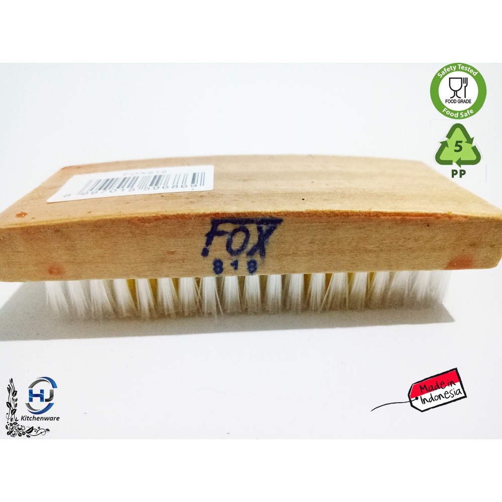 Jual Sikat Baju / Sikat Kayu / Fox 818 / Cuci / Pakaian / Sikat Tangan ...