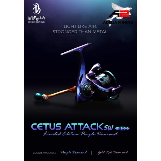 Jual Reel DC Cetus Attack SW800 Limited Edition New | Shopee Indonesia