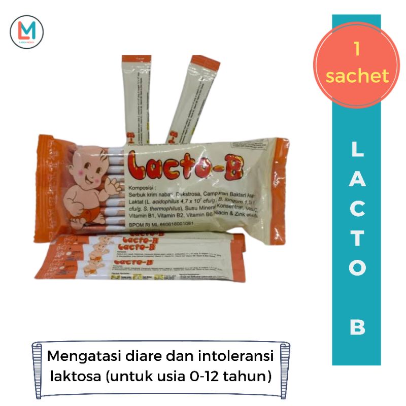 Jual Lacto-B 1 Sachet | Obat Diare Anak | Shopee Indonesia