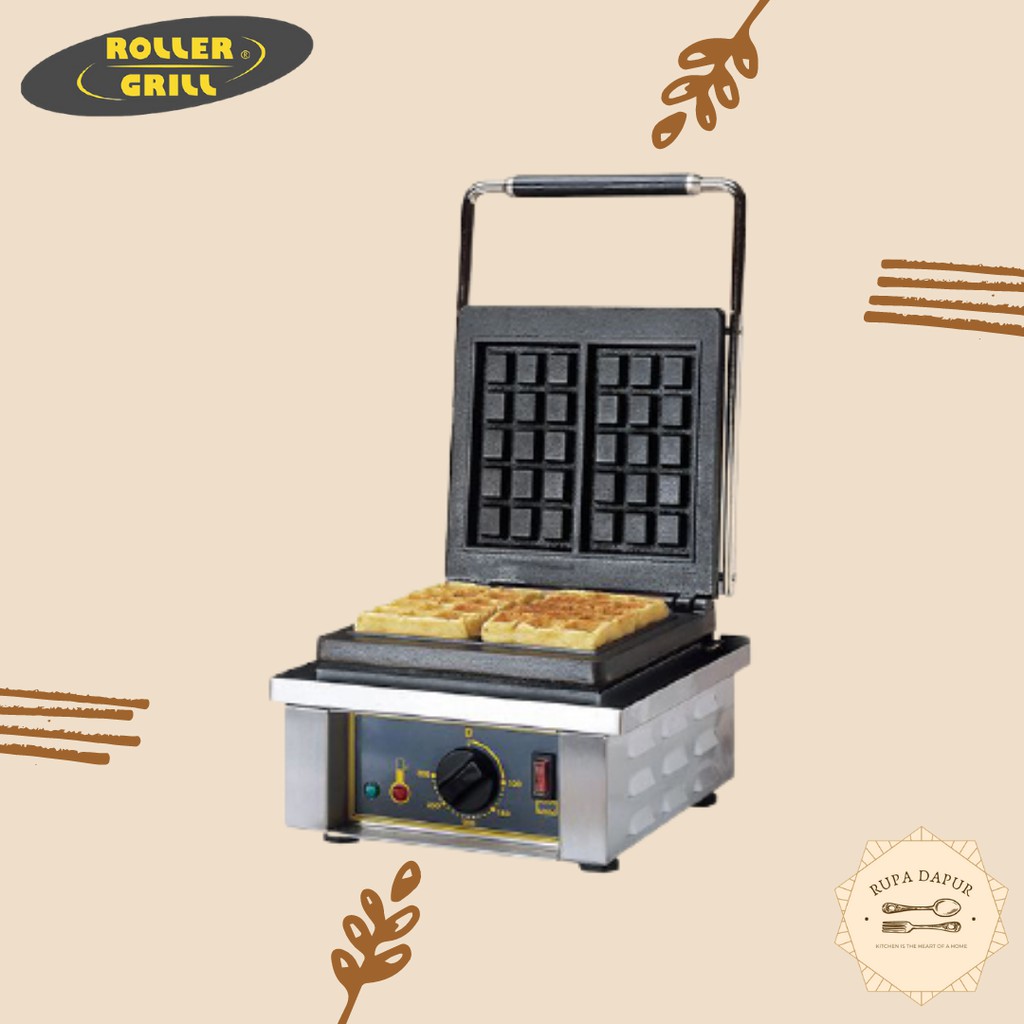 Jual Roller Grill Electric Waffle Iron Model GES 10 - Waffle Maker ...