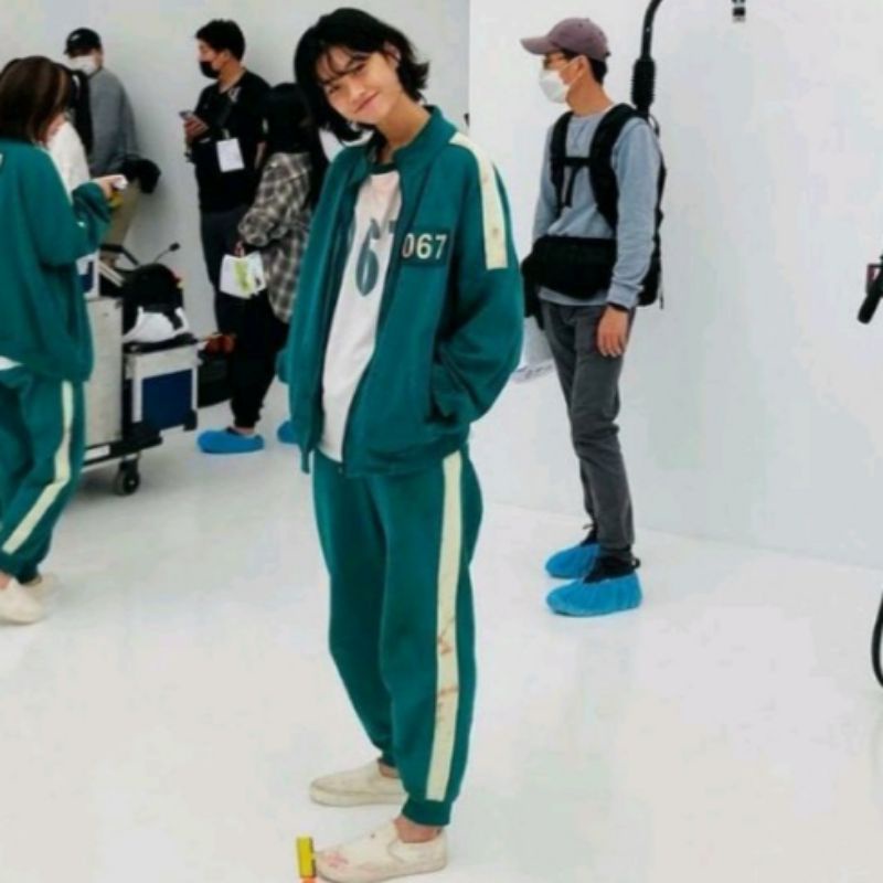 Jual JAKET 067 SQUID GAME / Ntflix /Korean Drama /Pemain Nomer 067 ...