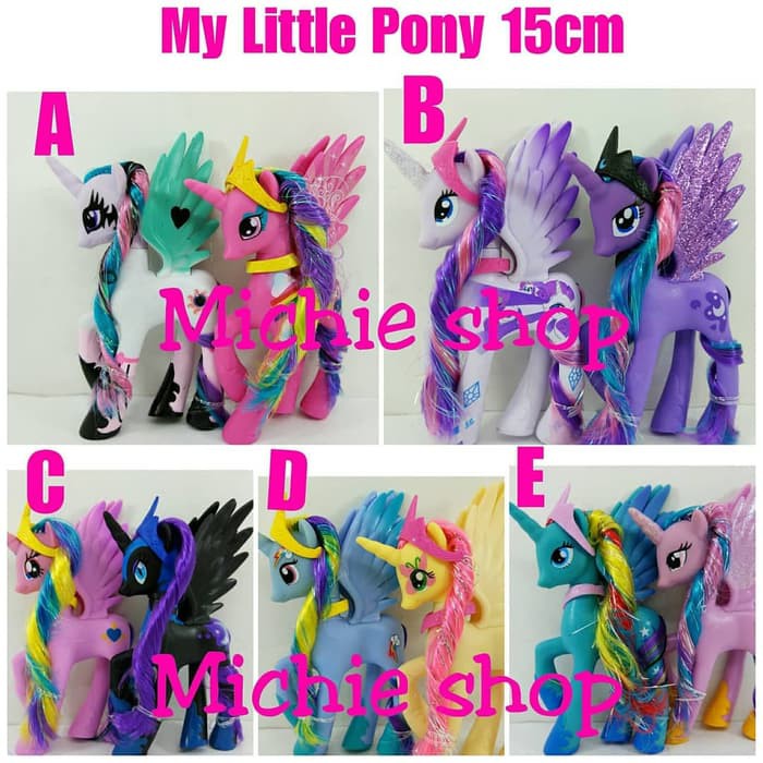 Jual Termurah Figure My little pony queen / Rarity / princess Luna ...
