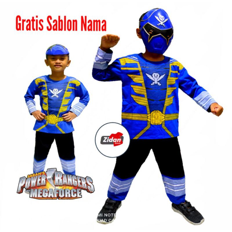 Jual Kostum Power Ranger dan Topeng/Setelan Anak Power Ranger Gratis ...