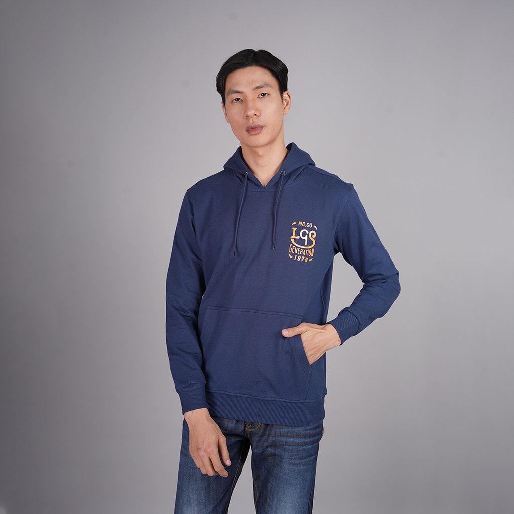 Jual LGS Street - Leader Hoodie - Biru - Unisex - Streetwear - SH.10.H017.017 | Shopee Indonesia
