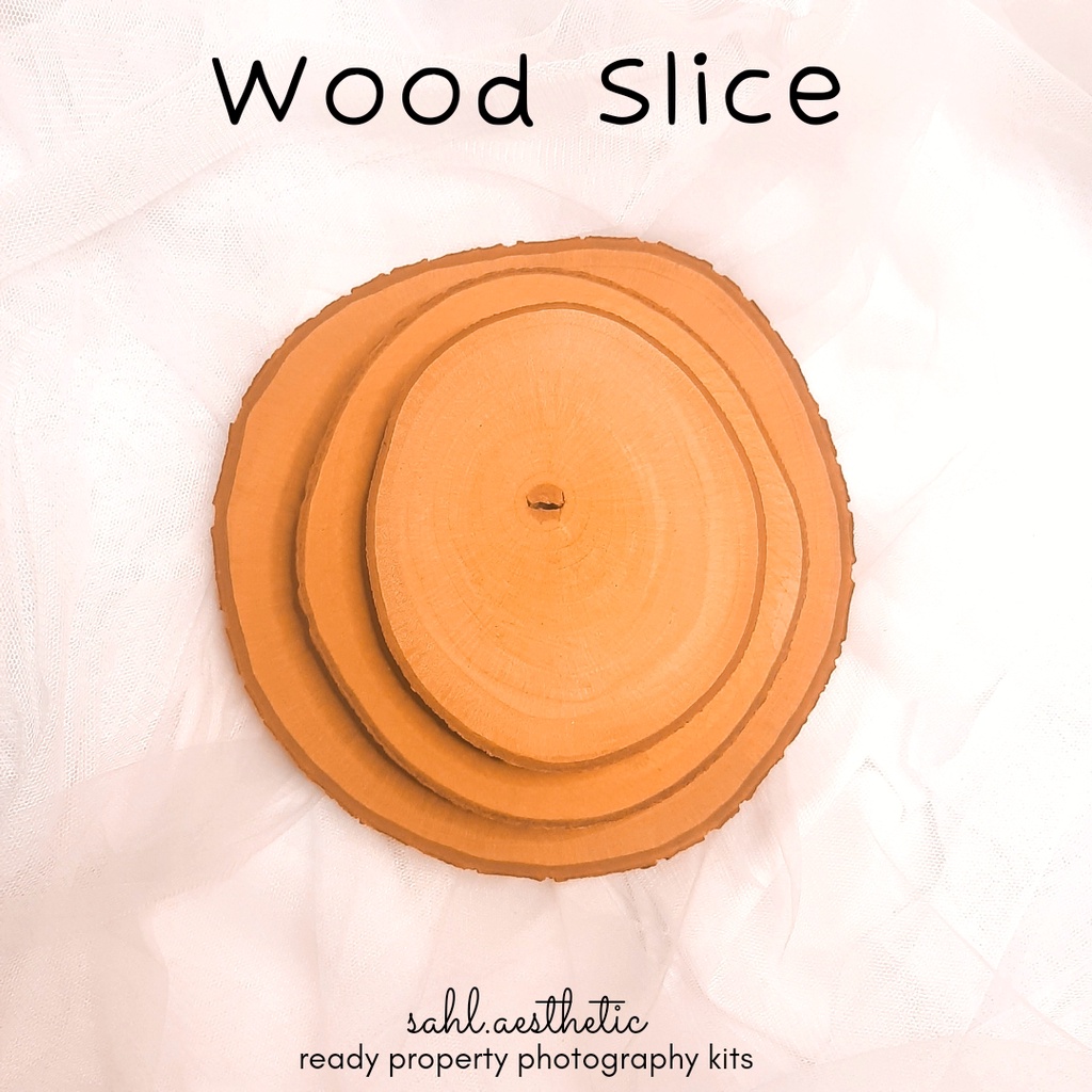 Jual WOOD SLICE/ POTONGAN KAYU/ KAYU MAHAR/ TATAKAN KAYU/ AKSESORIS ...