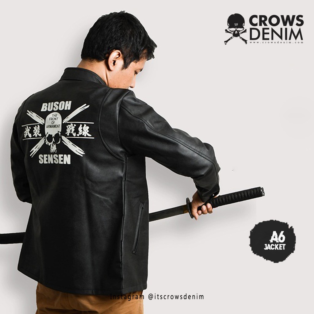 Jual Jaket Crows Zero TFOA Busoh Sensen A6 | Shopee Indonesia
