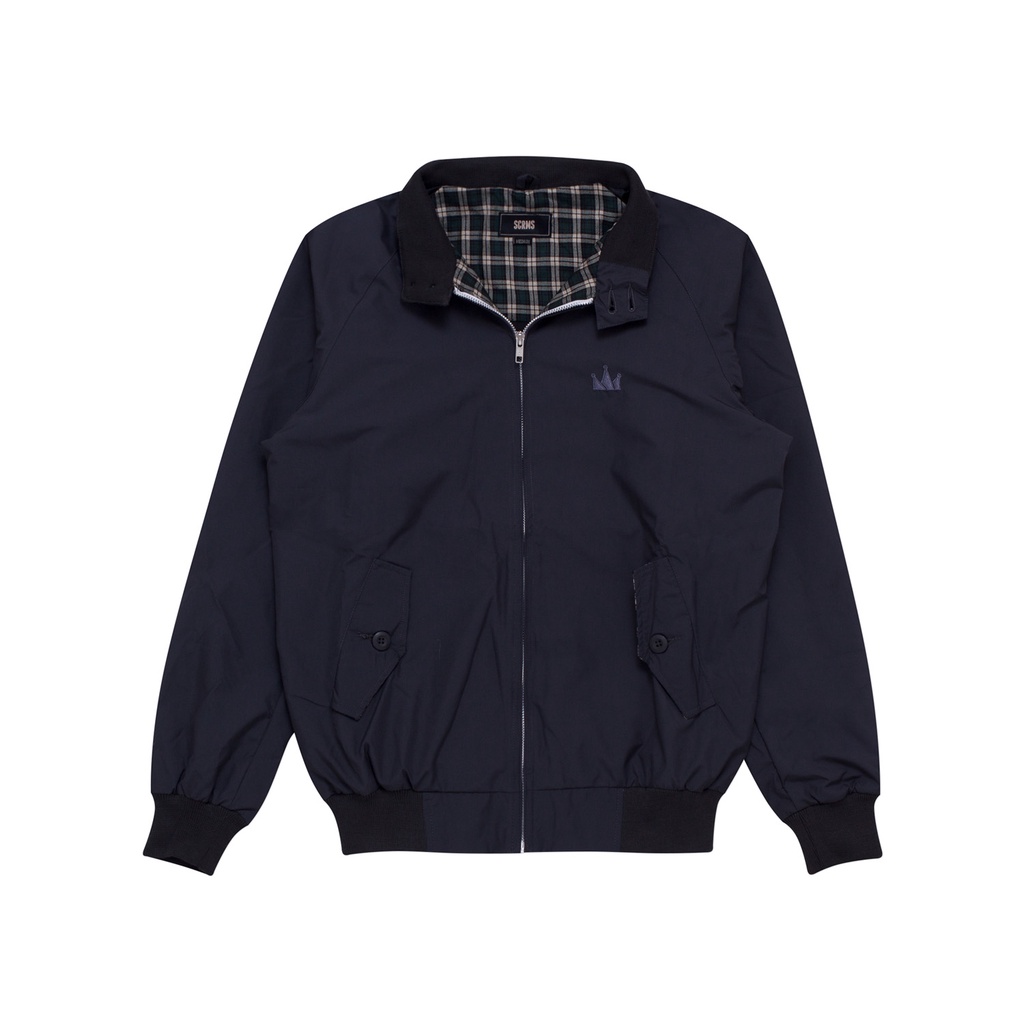Jual Screamous Jacket Harrington CLETO EBONY GREY | Shopee Indonesia