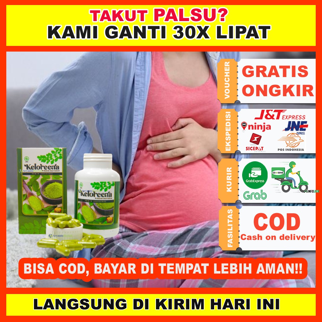 Jual Obat Nyeri Maag Saat Hamil/ Obat Maag Ibu Hamil - KELOREENA KAPSUL ...