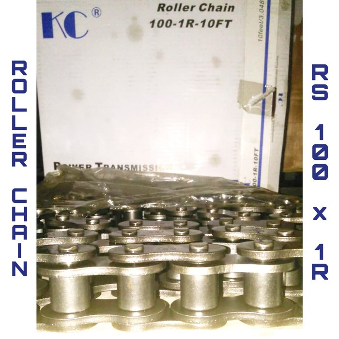 Jual Roller Chain RS 100 Single RS 100x1R RS-100 RS100-1 RS 100-1 ...