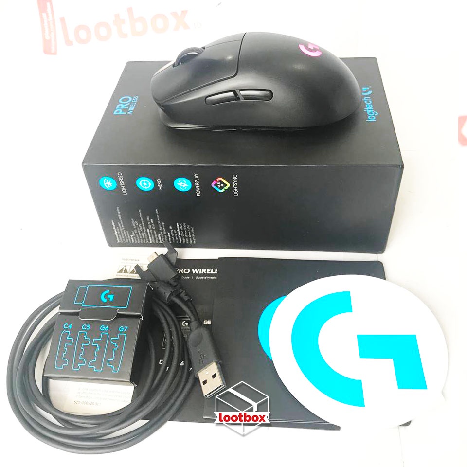 Jual Mouse Gaming Wireless Logitech G Pro GPW Lightspeed Hero [SECOND] | Shopee Indonesia