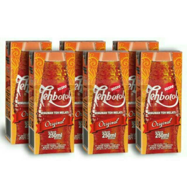 Jual 1 dus Teh kotak sosro 250 ml / Teh botol sosro kotak / minuman teh manis | Shopee Indonesia