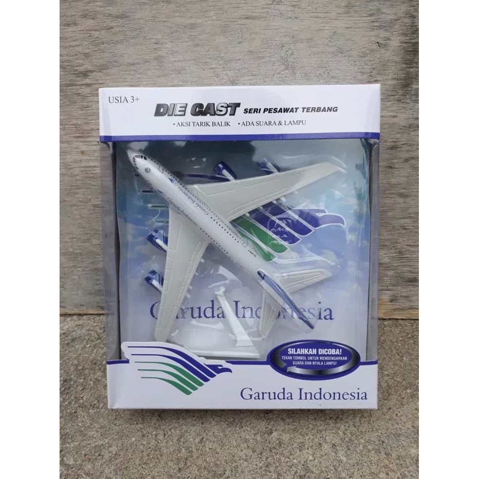 Jual Diecast Pesawat - Miniatur Pesawat Garuda - Diecast Pesawat Jet ...