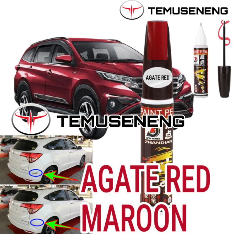 Jual Cat Mobil Motor Merah Maroon Agate Red Metalik Warna Noda Gores ...