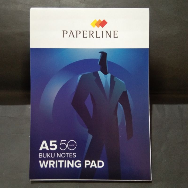 Jual NOTES UKURAN A5 ISI 50 LEMBAR PAPERLINE, WRITING PAD A5 | Shopee ...