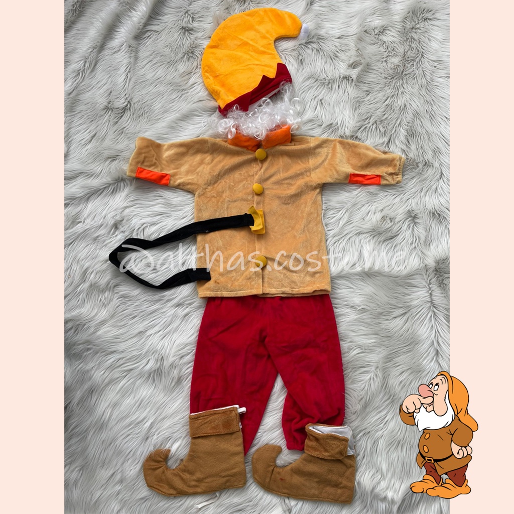 Jual Kostum Kurcaci Sneezy / Sneezy Dwarf Costume A (Snow White ...