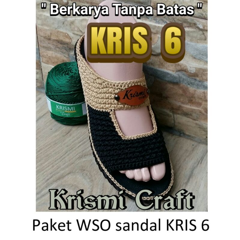 Jual Paket WSO sandal rajut KRIS 6 | Shopee Indonesia