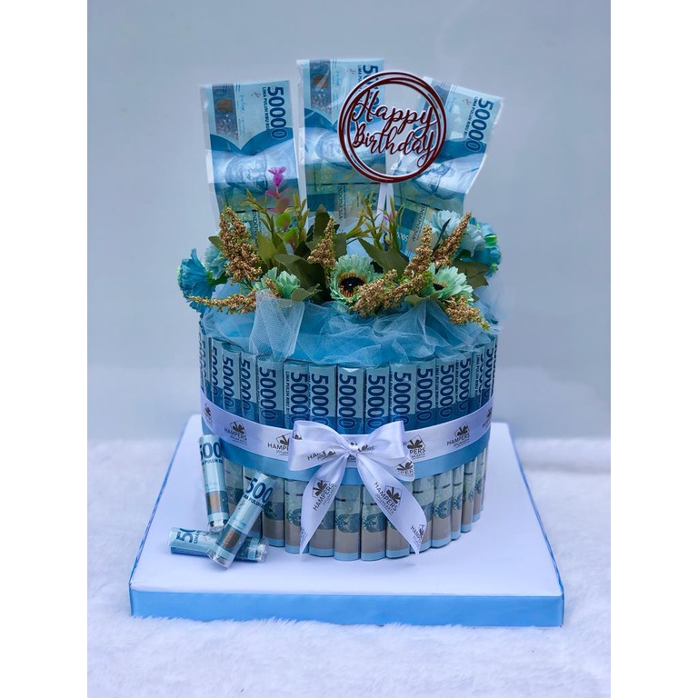 Jual Money Cake / Kue uang ulang tahun / Money tart ulang tahun ...