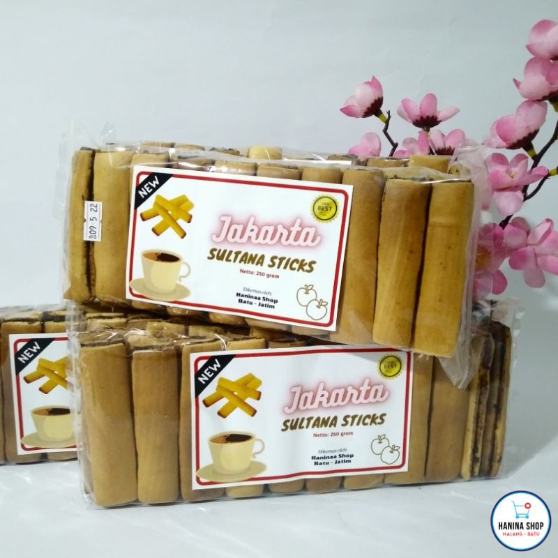 Jual Biskuit Sultana Sticks Jakarta 250 gram Kue Legendaris Kota Batu ...